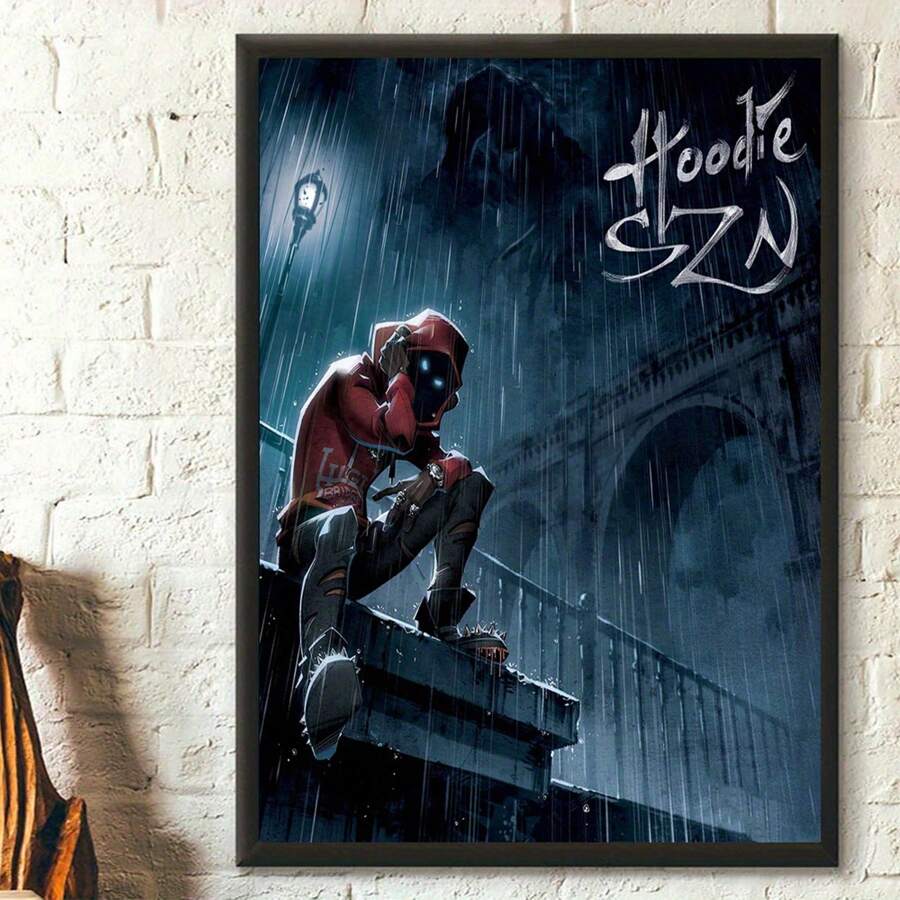 1pc Hoodie SZN A Boogie Wit Hoodie Art Decor Style Poster, Portrait ...