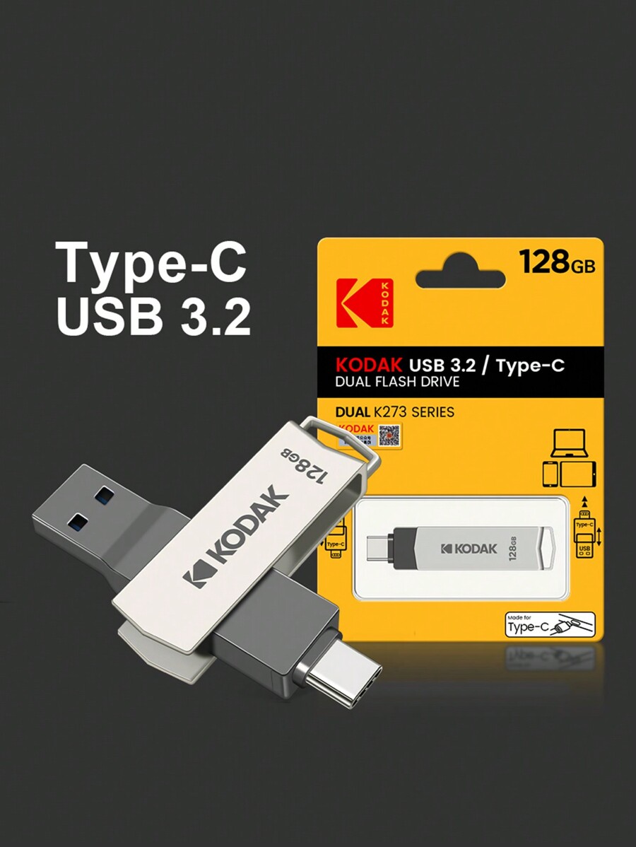 USB3.2 Flash Drive 128 GB 64 GB OTG USB 3.2 Tipo-C Pen Drive Stick U Disco para Telefone PC ...