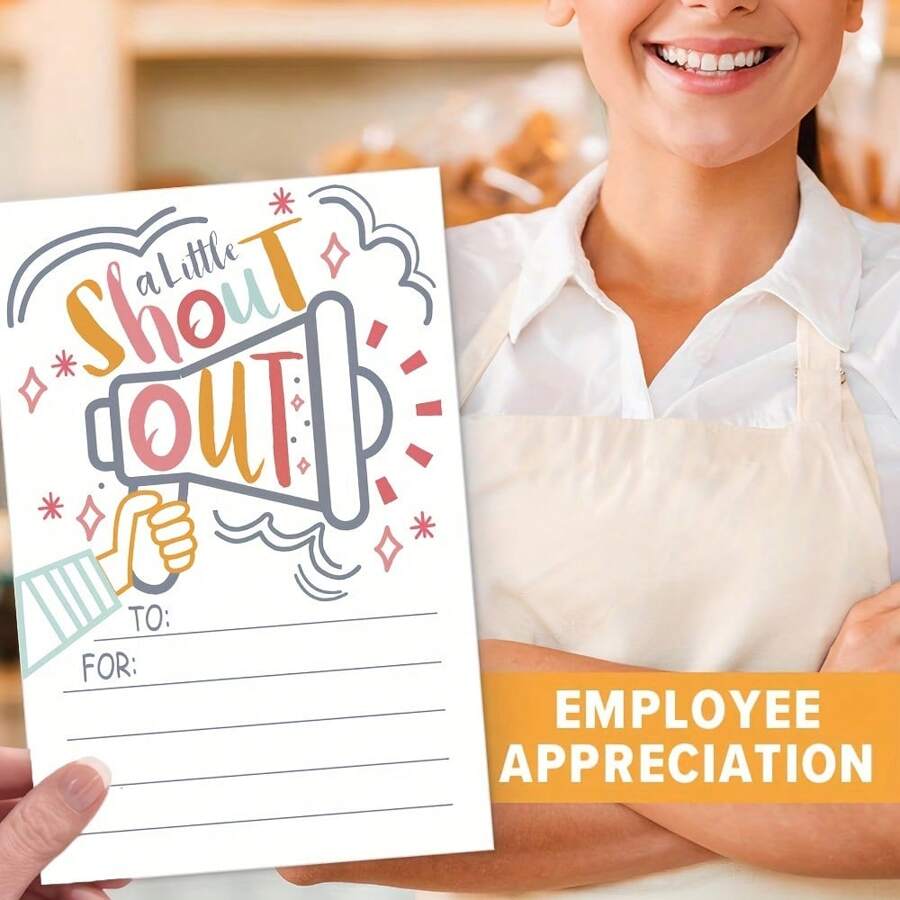 Fun Shout Out Cards For Employees, Office Staff, Teachers ...