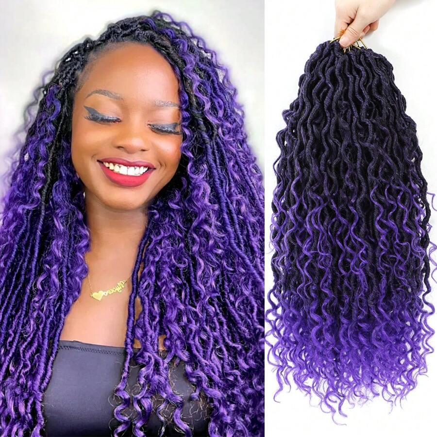 1 Pack Goddess Locs Crochet Hair For Women New Goddess Faux Locs ...