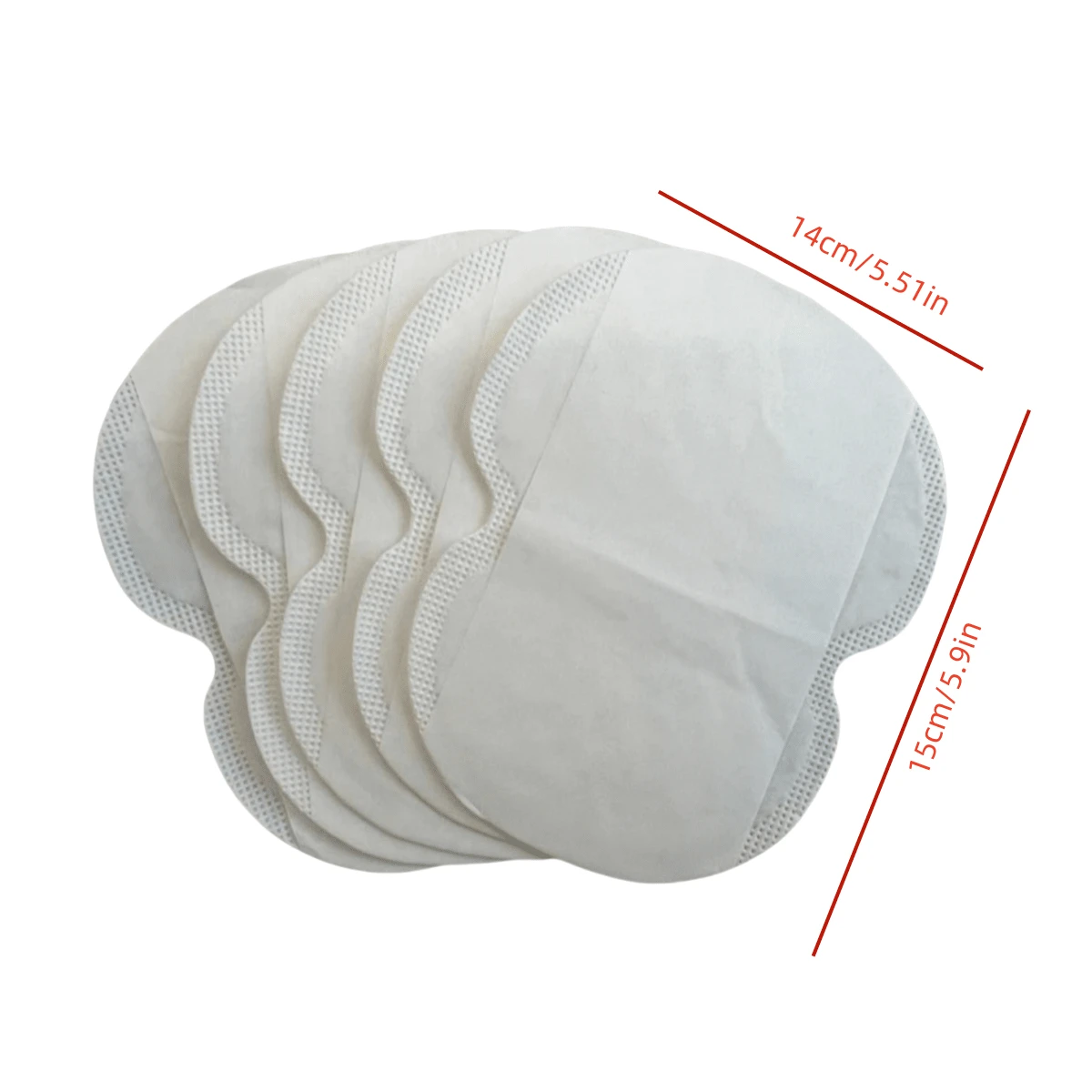 60pcs Disposable Perspiration Absorbent Patch Summer Refreshing Anti ...