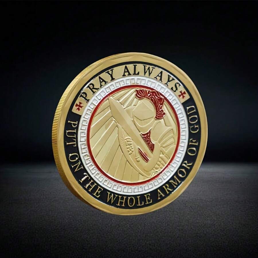 Challenge Coins, Armor Commemorative Coins, Metallic Lacquer ...