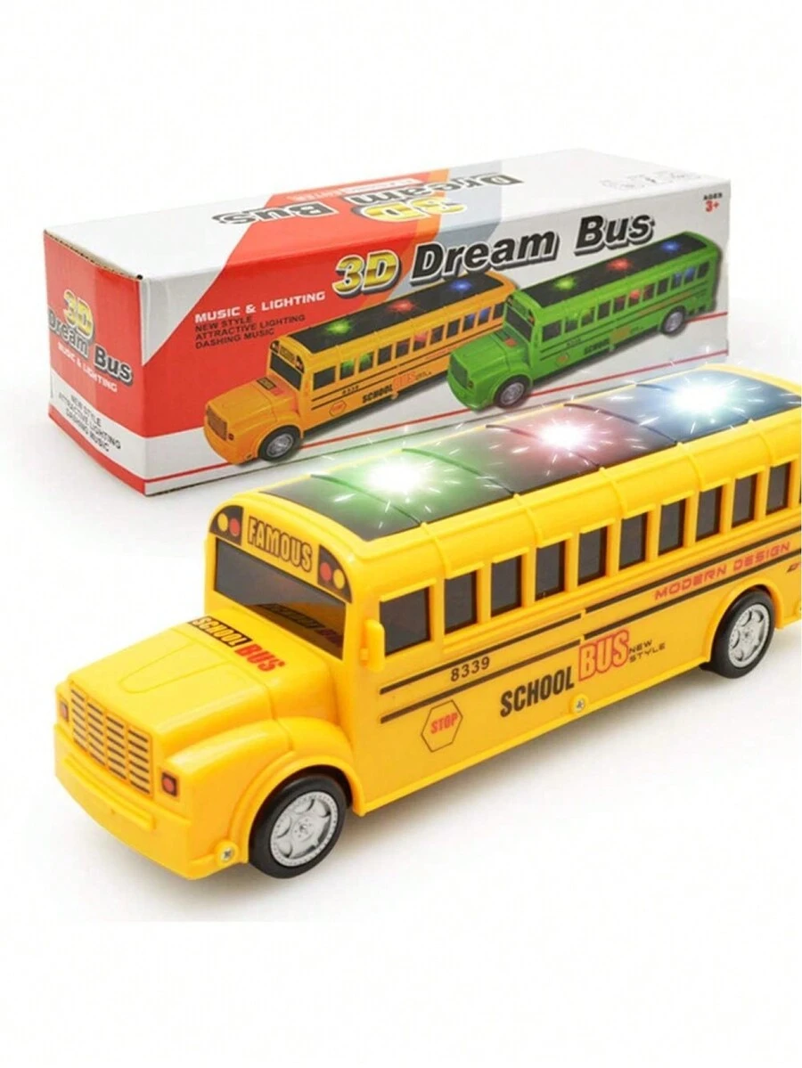 Battery Operated Toy School Bus With Light And Sound | Moda de Mujer ...