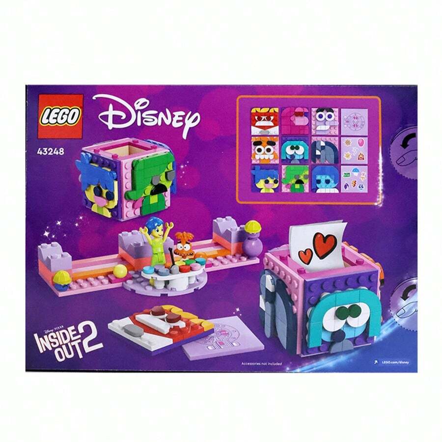 LEGO 2 cubos de humor de Disney Inside Out, figuras de Alegría y Miedo | Moda de Mujer | SHEIN ...