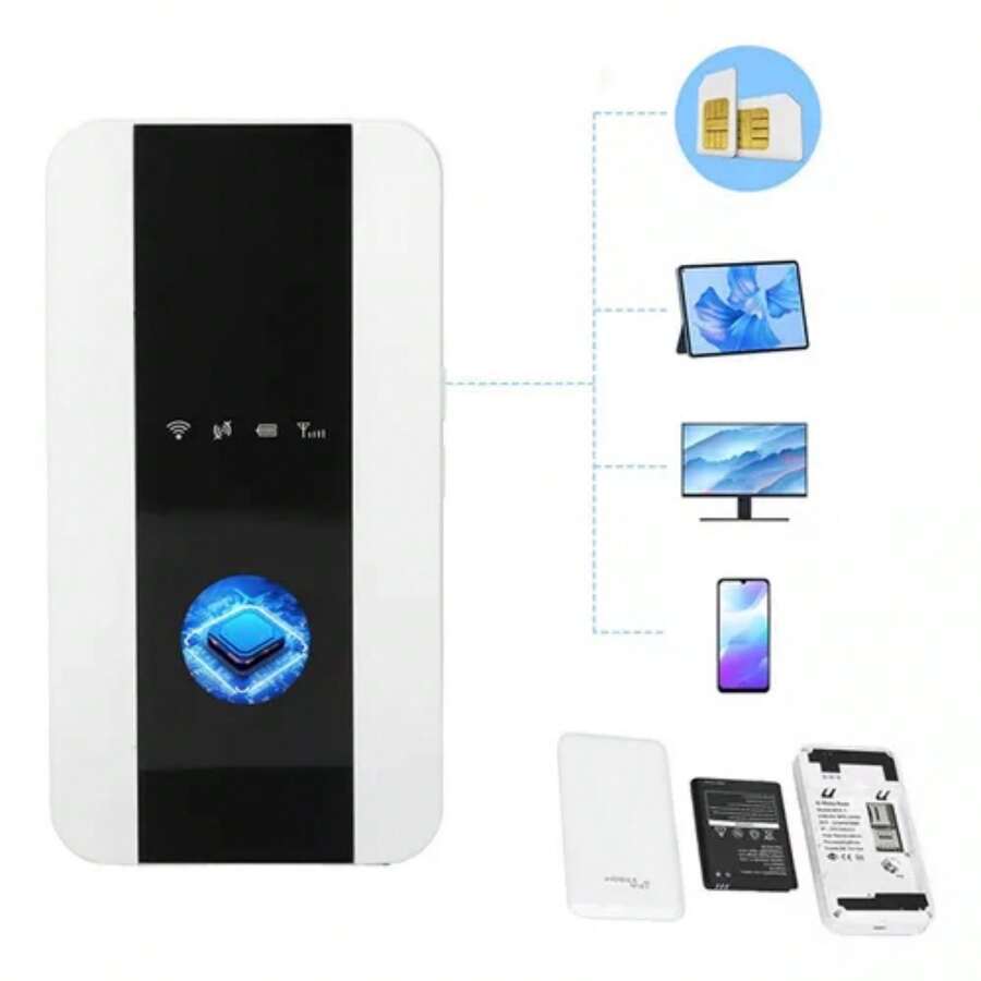 Unlocked 4G Portable Rural Urban Wifi Modem Router 3000mah | aktuelle ...