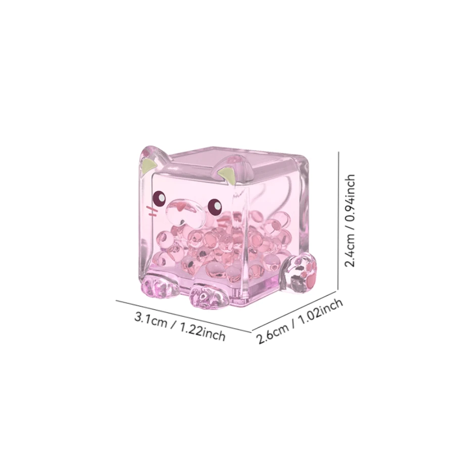 2nd Gen Cute Block Stackable Cat Blindbag, Deformed Kitten Plush ...