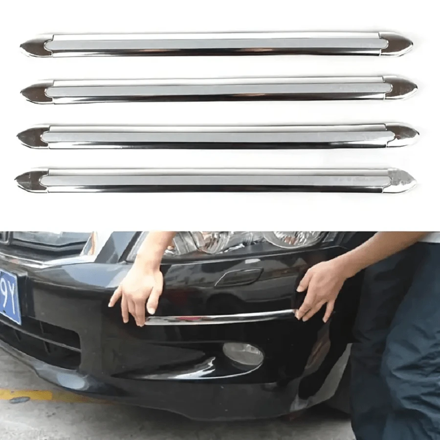The 4-Piece Bumper Edge Guard Prevents Collisions And Scratches ...
