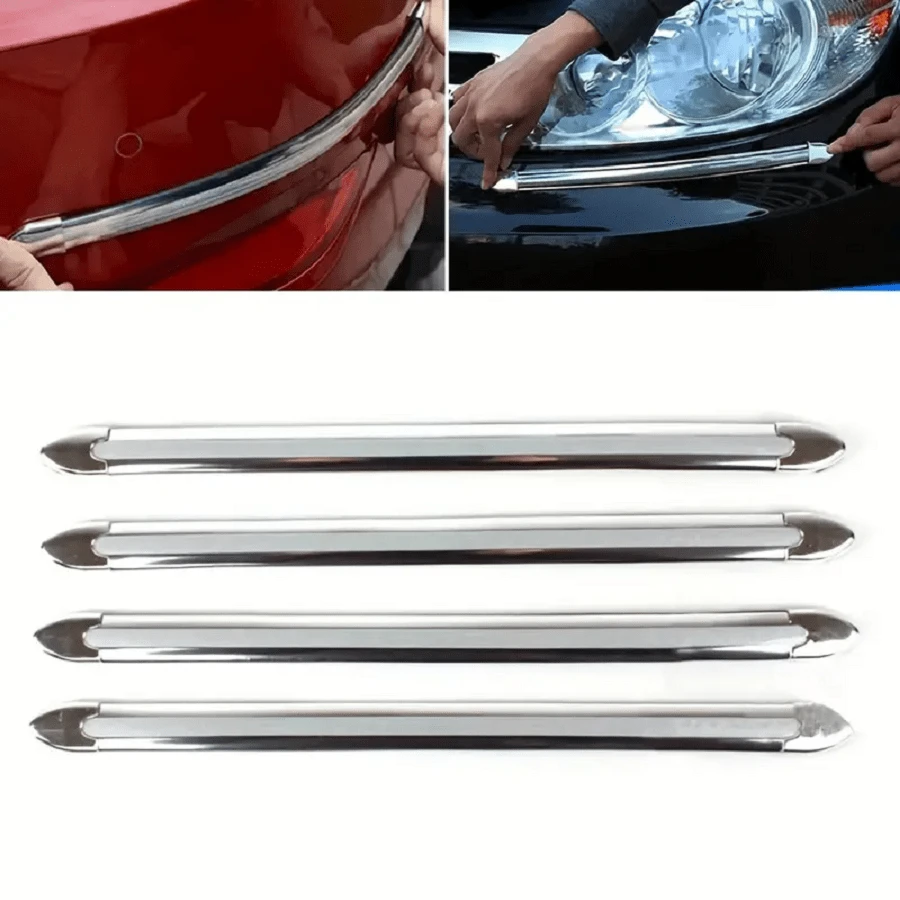 The 4-Piece Bumper Edge Guard Prevents Collisions And Scratches ...