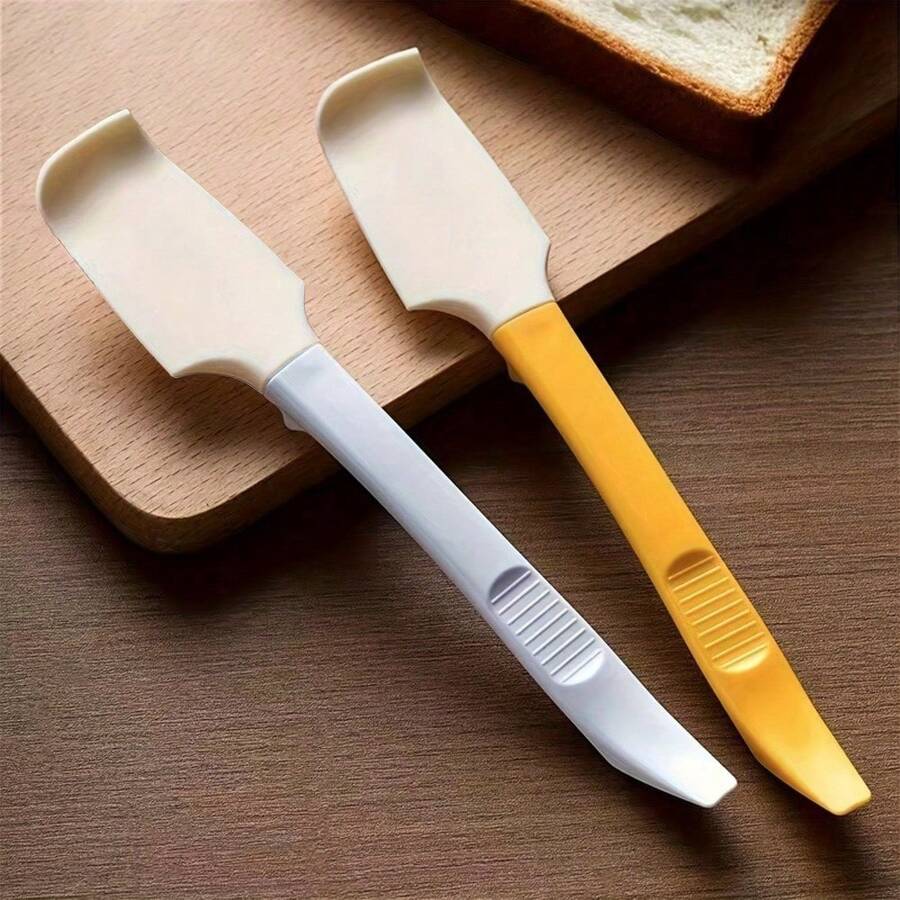 Non-Stick Silicone Jam Scraper For Baking, Cooking, And Cleaning ...