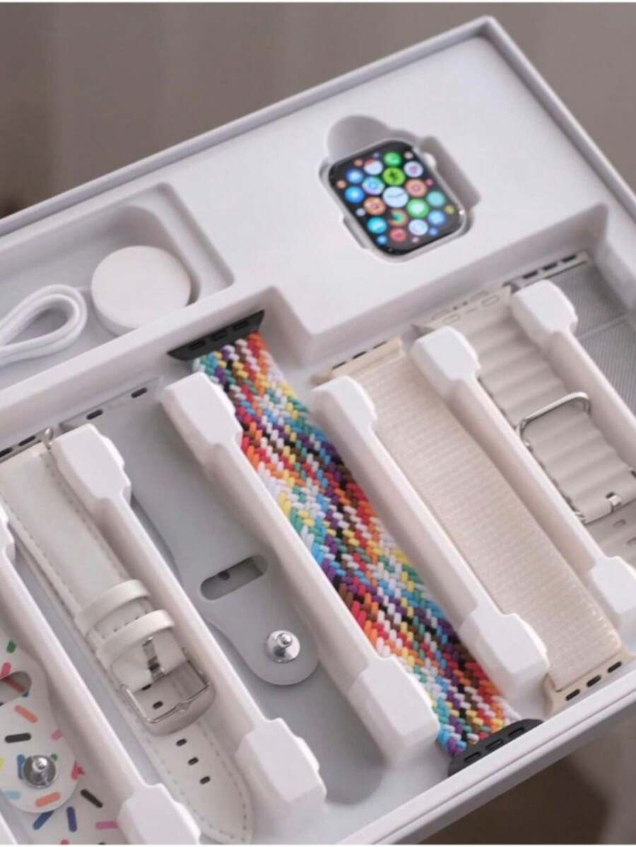 Smartwatch HW Mini 2 With 7 Straps 41mm Launch 2024 Chat GPT GPS ...