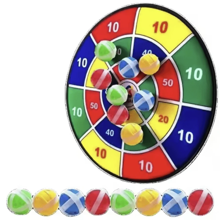Digital Fruit Target With 8 Sticky Balls For Multiplayer Games Outdoor ...