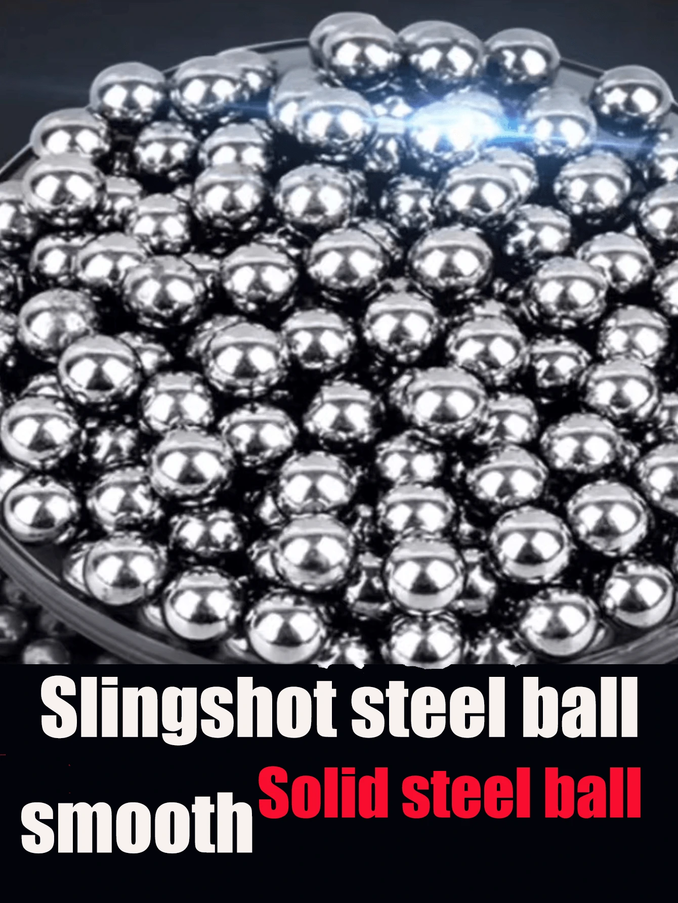 Three Packs Of 8mm Steel Balls. Outdoor Adult Competitive Slingshot ...