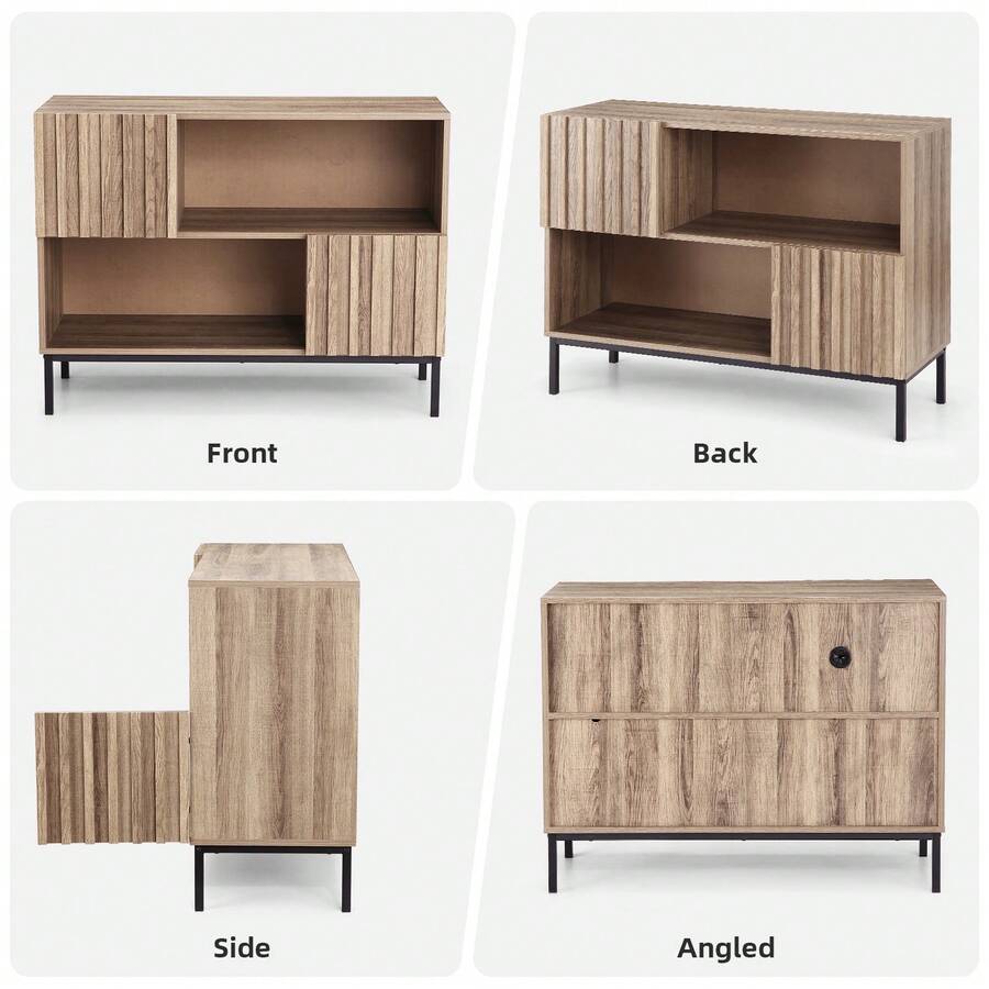 Entryway Table, Modern Farmhouse Buffet Storage Cabinet, Console Table ...