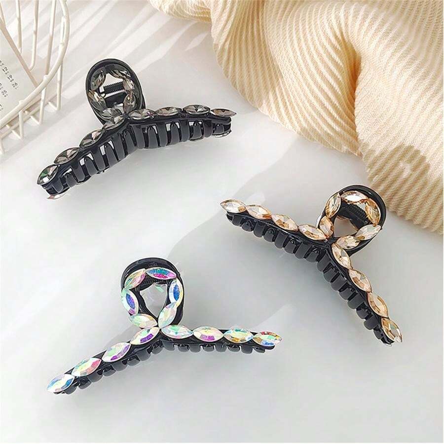 Kreatywny Design Sense Of Diamonds, Duży Chwyt Spinka Do Włosów Płytka ...
