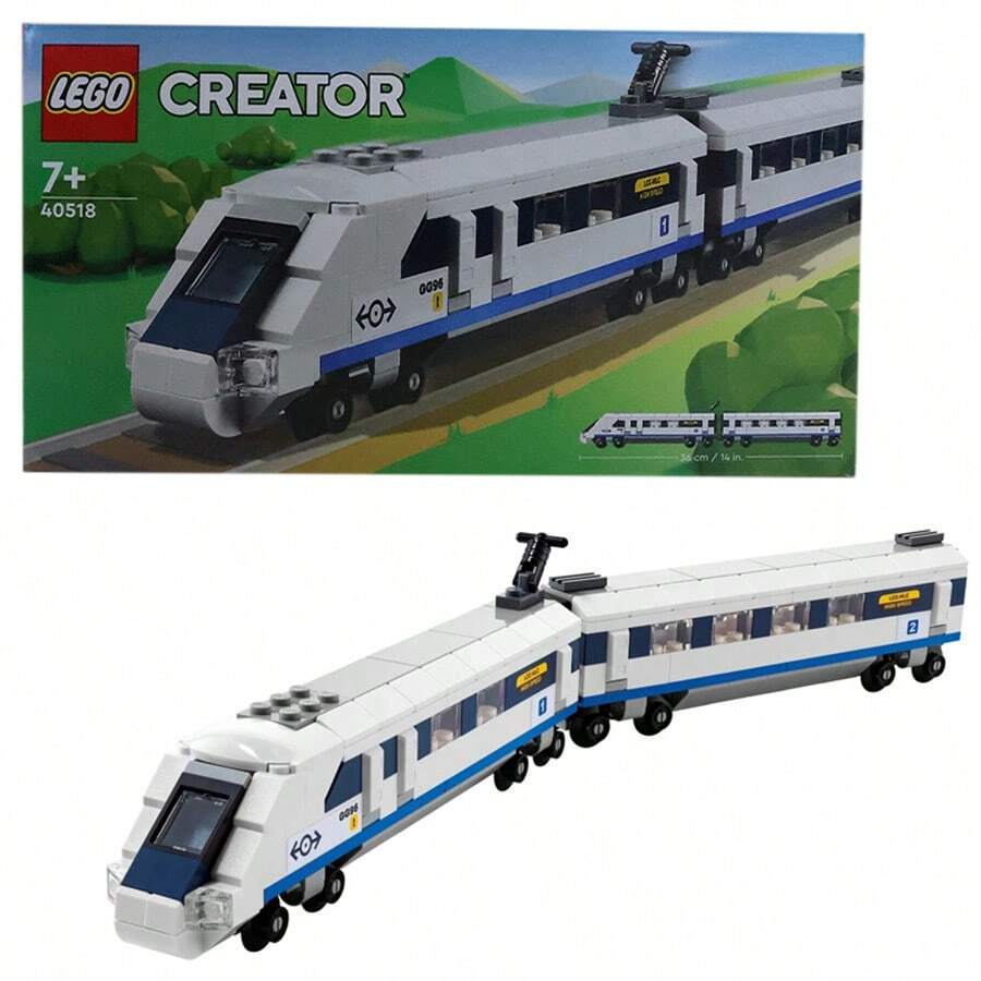 LEGO 40518 High-Speed Train Creative Building Blocks For Boys And Girls ...
