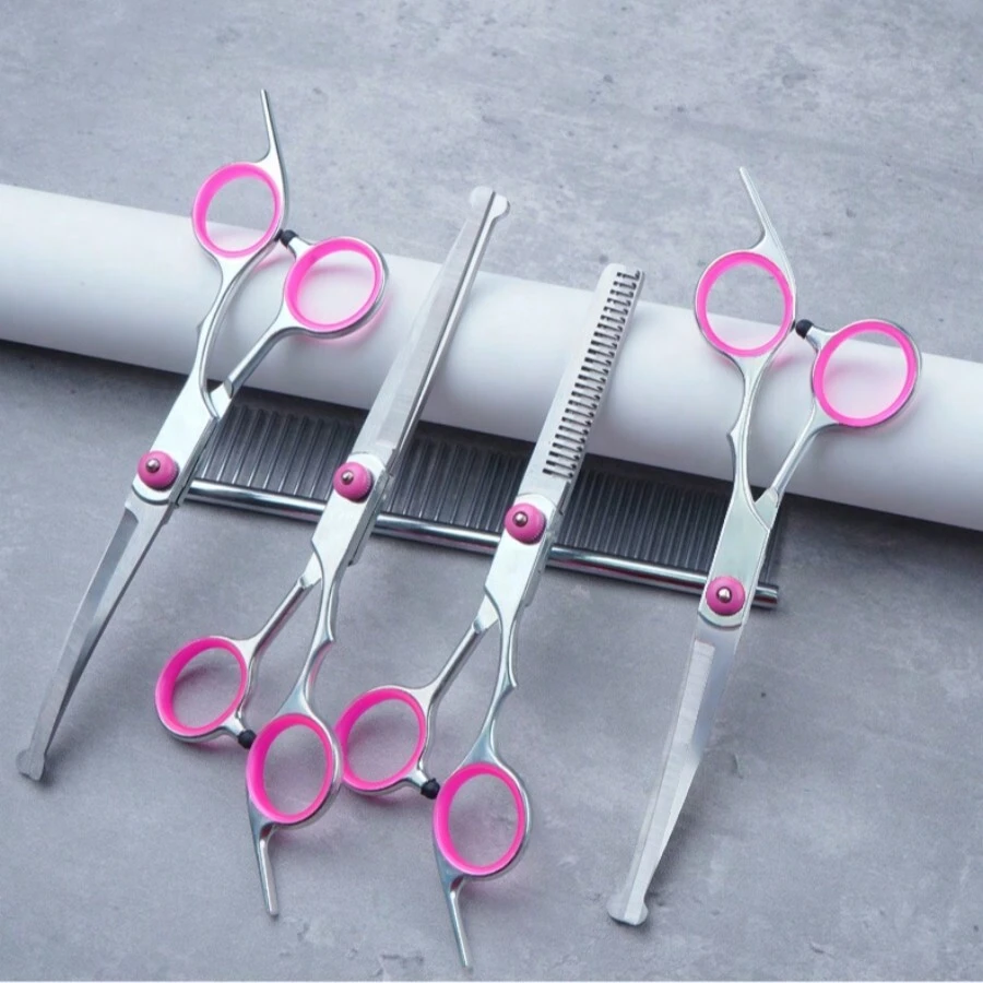 Safe And Precise Professional Pet Grooming Scissors With Round Head ...