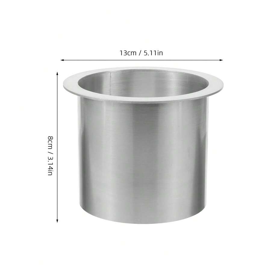 Drop-In Trash Chute Stainless Steel Round Built-In Countertop Waste ...