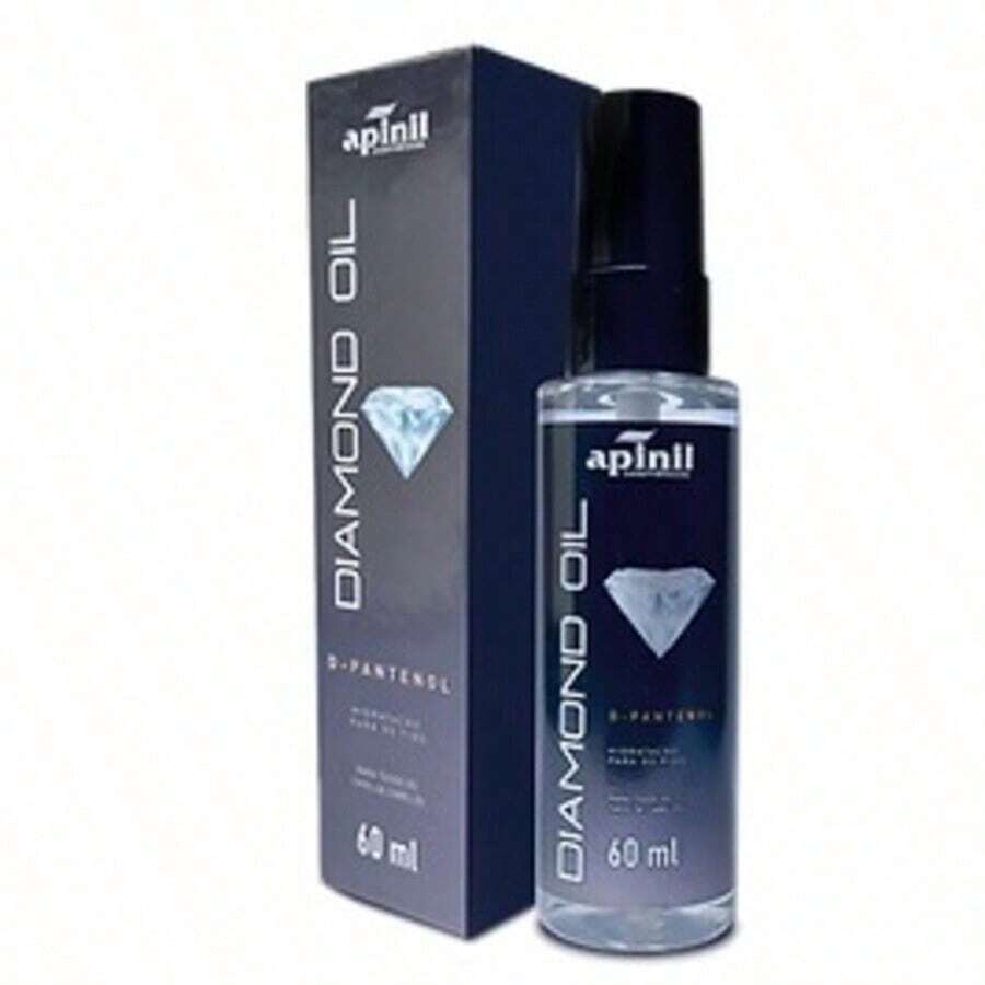 Reparador de Pontas Diamond Oil Apinil Óleo Capilar - 60ml | SHEIN Brasil