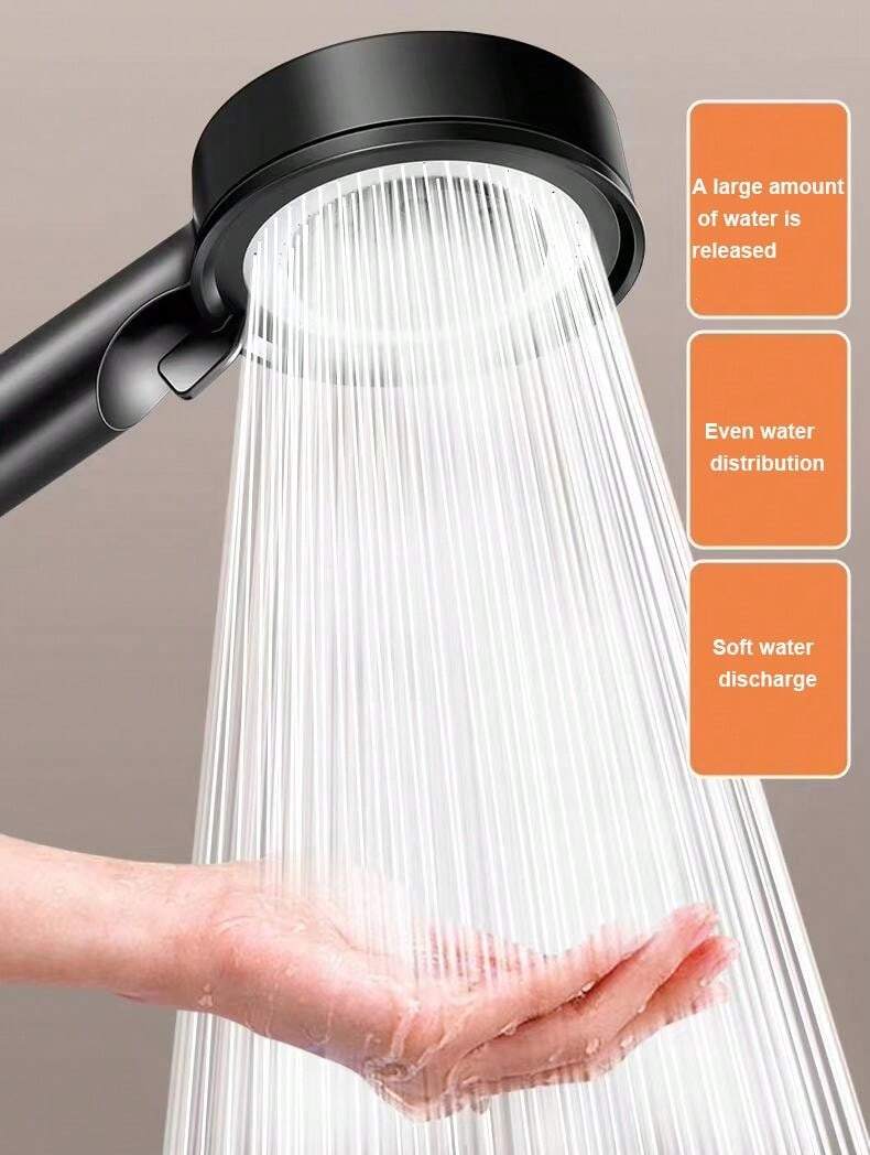 5 Modes ABS Bathroom Shower Head Handheld High-Pressure Water Saver ...