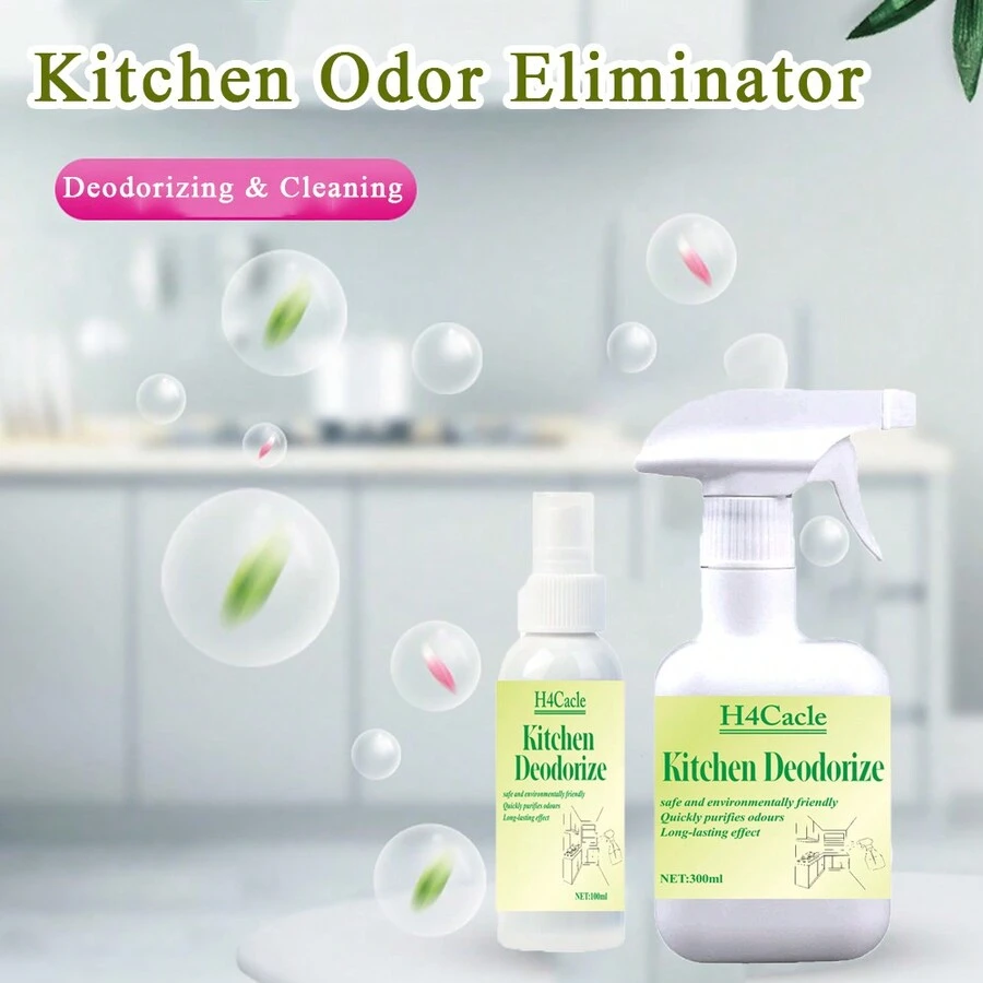 Spray Desodorizador Eliminador de Odores para Cozinha Que Remove Cheiro ...