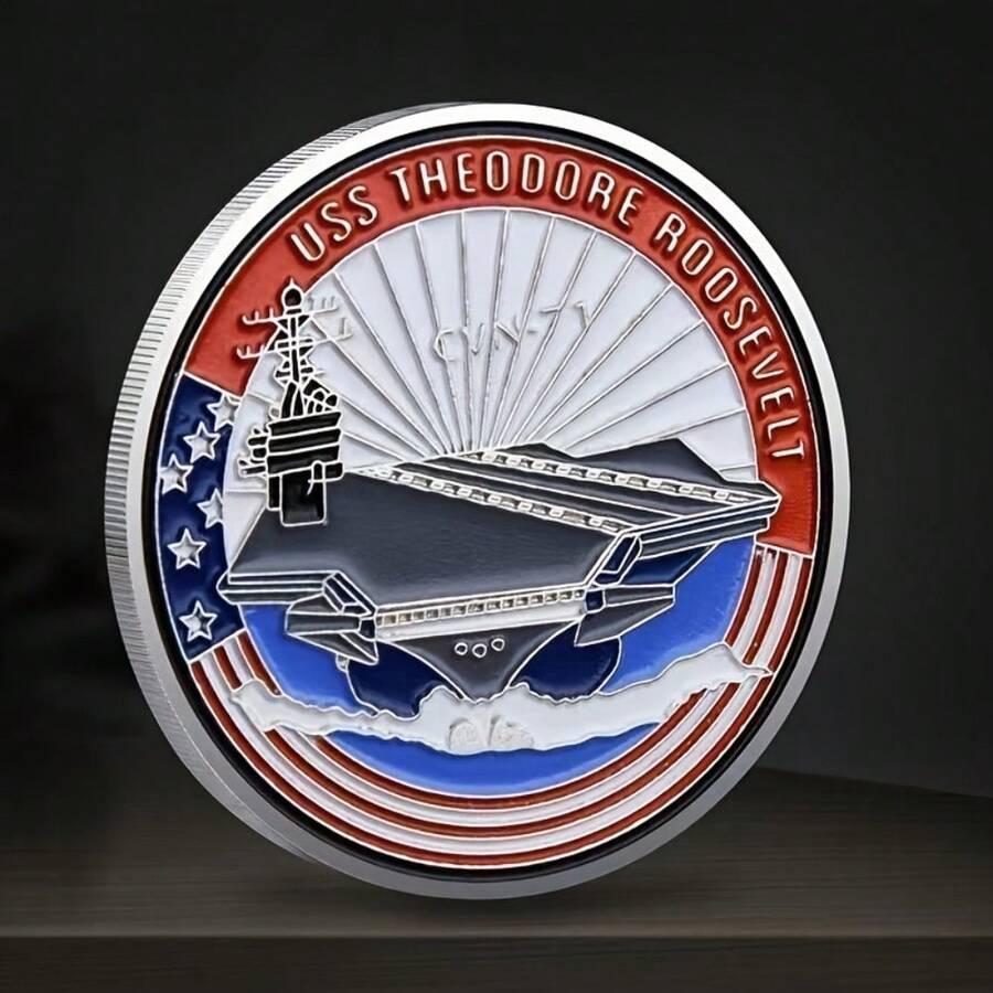 Navy CVN-17 Aircraft Carrier Medal Collection Roosevelt Aircraft ...