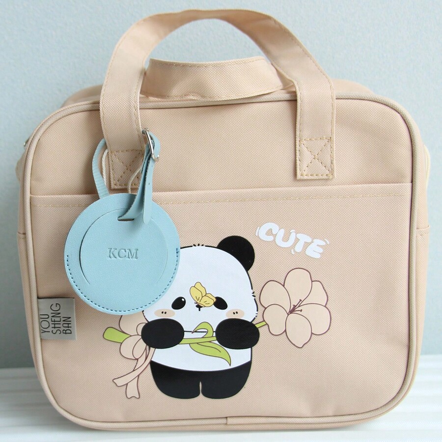 Personalized Luggage Tags With Name, Custom Round Bag Tag For Baggage, PU Leather Travel Luggage ...