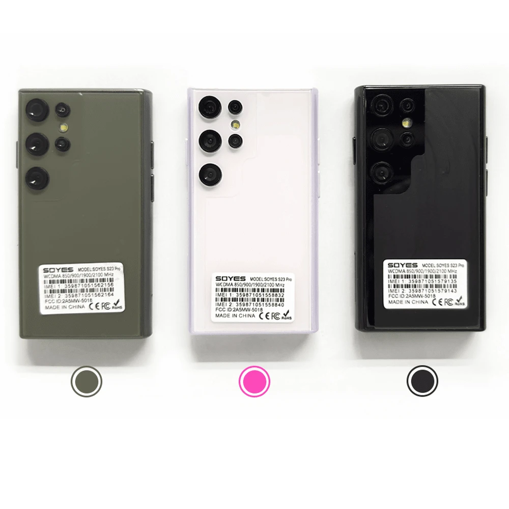 SOYES SOYES S23 Pro Mini Smartphone de tamanho pequeno 2 GB de RAM 16 ...