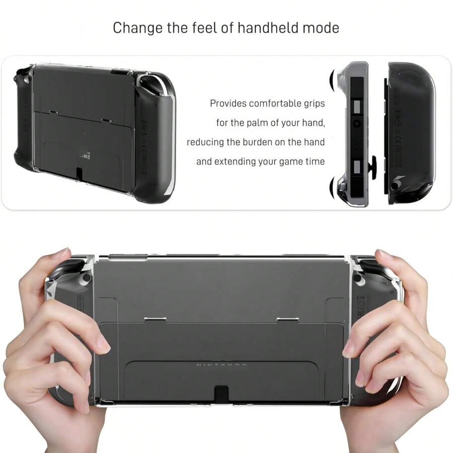 Transparent Case Compatible With Switch OLED, Clear Dockable Shell ...