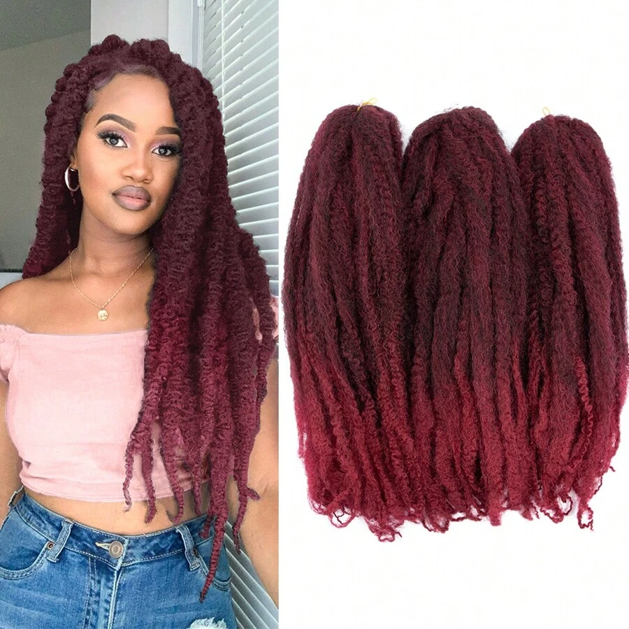 10/16/18/20/24 Inch Marley Twist Hair For Springy Twists, Cuabn Twist ...