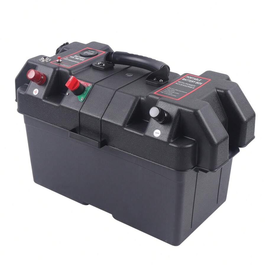 Smart Battery Box Heavy Duty Multi-Function Battery Control Box With ...