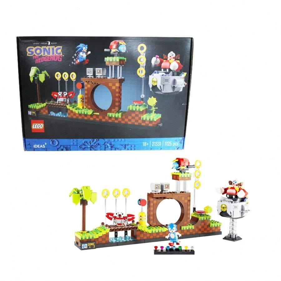 LEGO 21331 Hedgehog Sonic IDEAS Creative Team Building Blocks Toy Gift ...