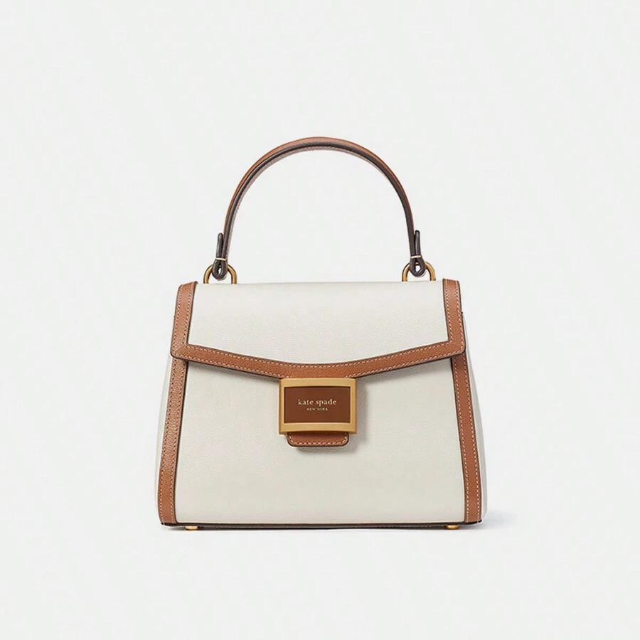 Kate Spade Women Top Handle Bag Ladies' Cowhide Shoulder Bag Elegant ...