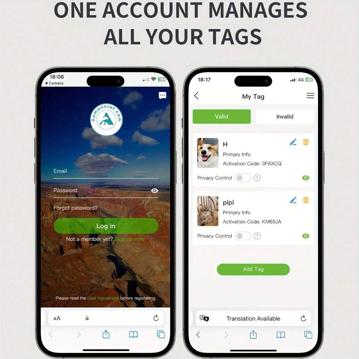 Targhette di identificazione per animali domestici con codice QR ...