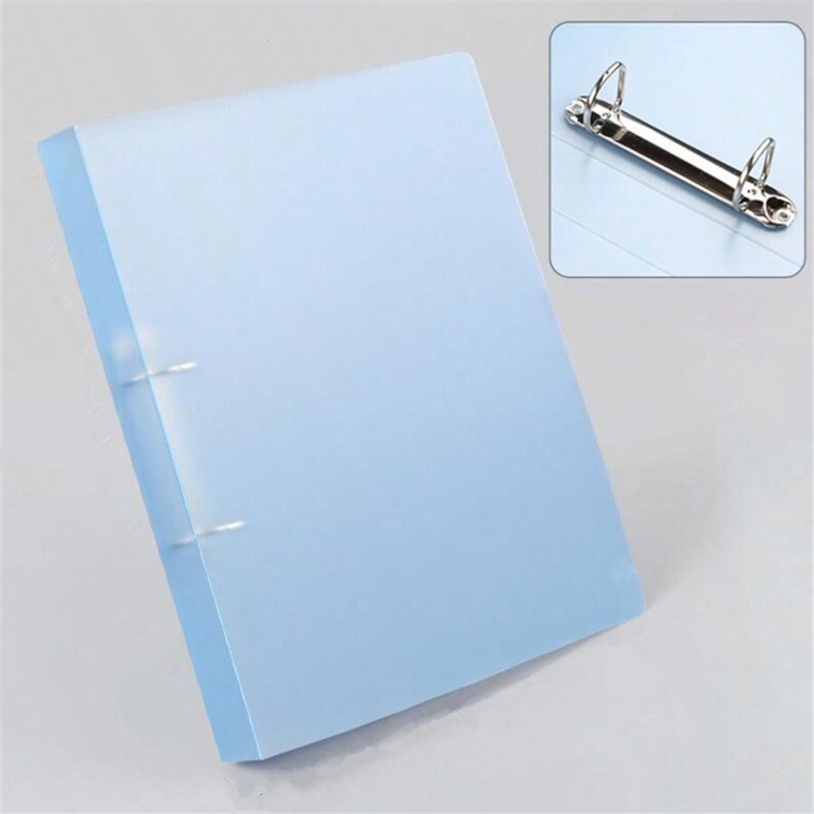 1pc A4 File Folder, PP Plastic 2-Ring D-Ring Binder, Office Supplies ...