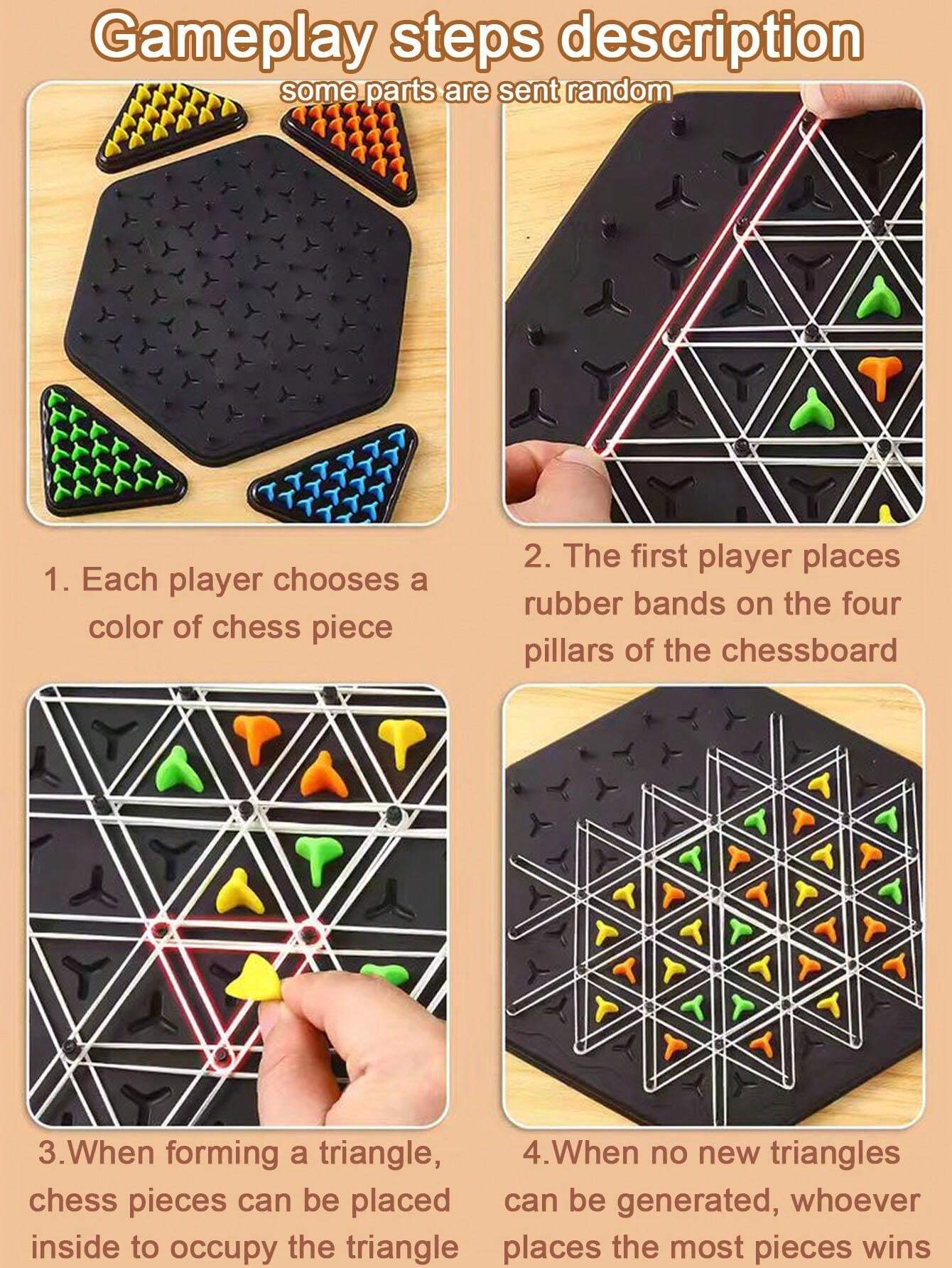 Interesting Stress Relief Party Game Chain Geometric Multiplayer ...