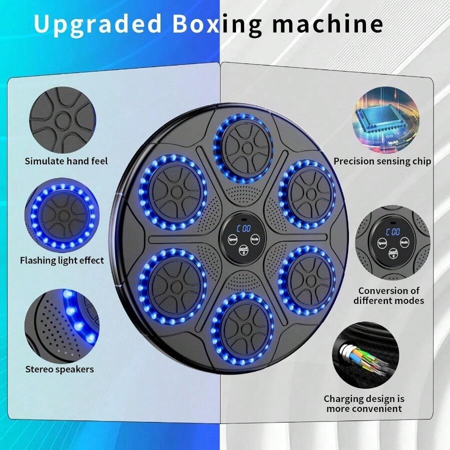 Music Boxing Machine Home Wall Mount Music Boxer, Electronic Smart ...