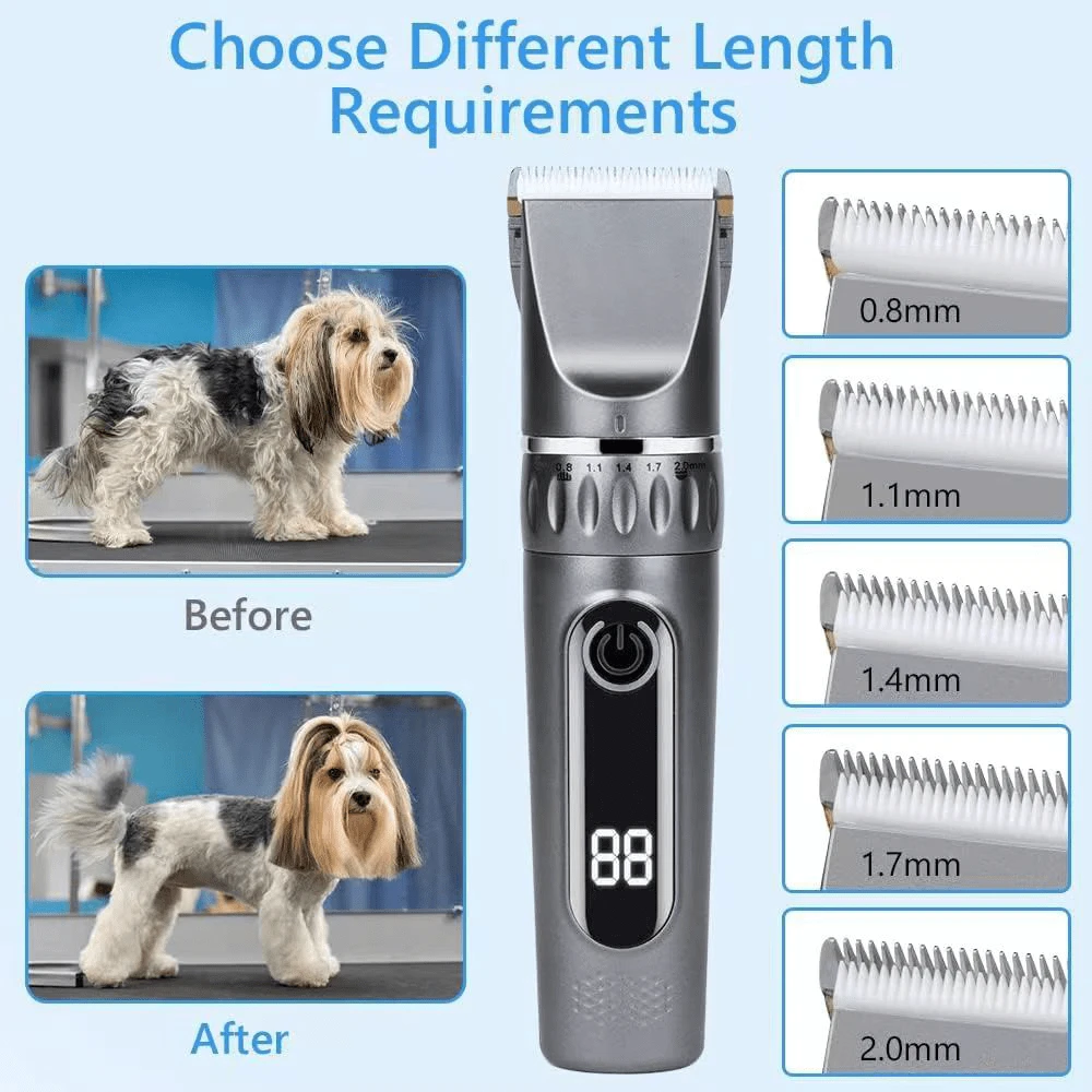 Dog Grooming Kit Clippers, Dog Shaver Clippers, For Grooming For Thick ...
