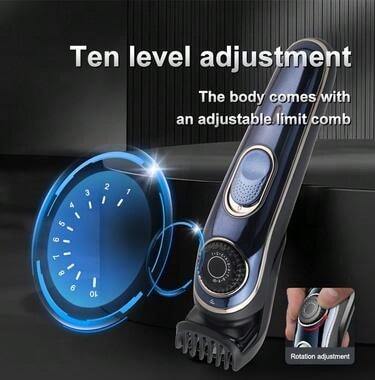 WEEME Electric Hair Clipper For Men, Body Hair Trimmer, Shaver With USB ...