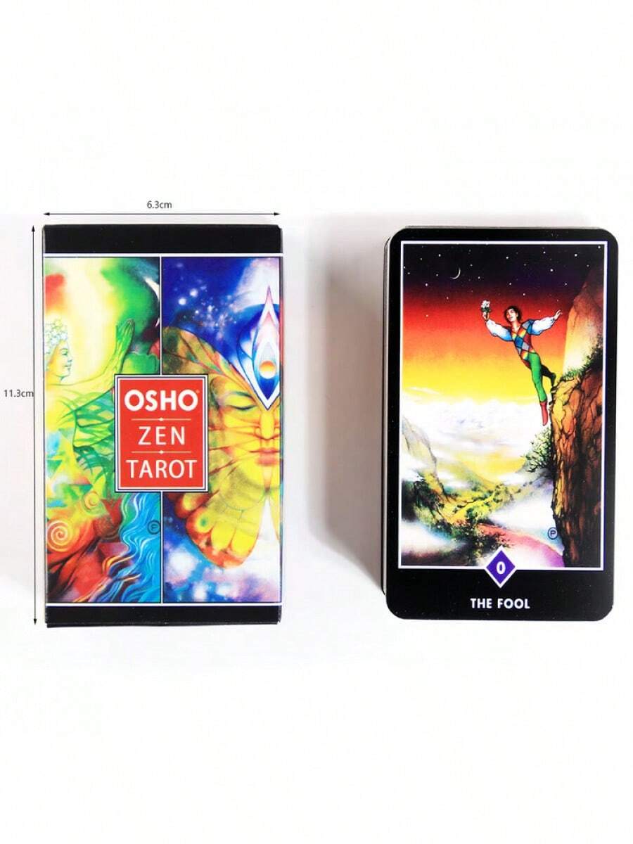 Cartas de Tarô Zen de Osho - Baralho de Tarô de Bolso Requintado com ...