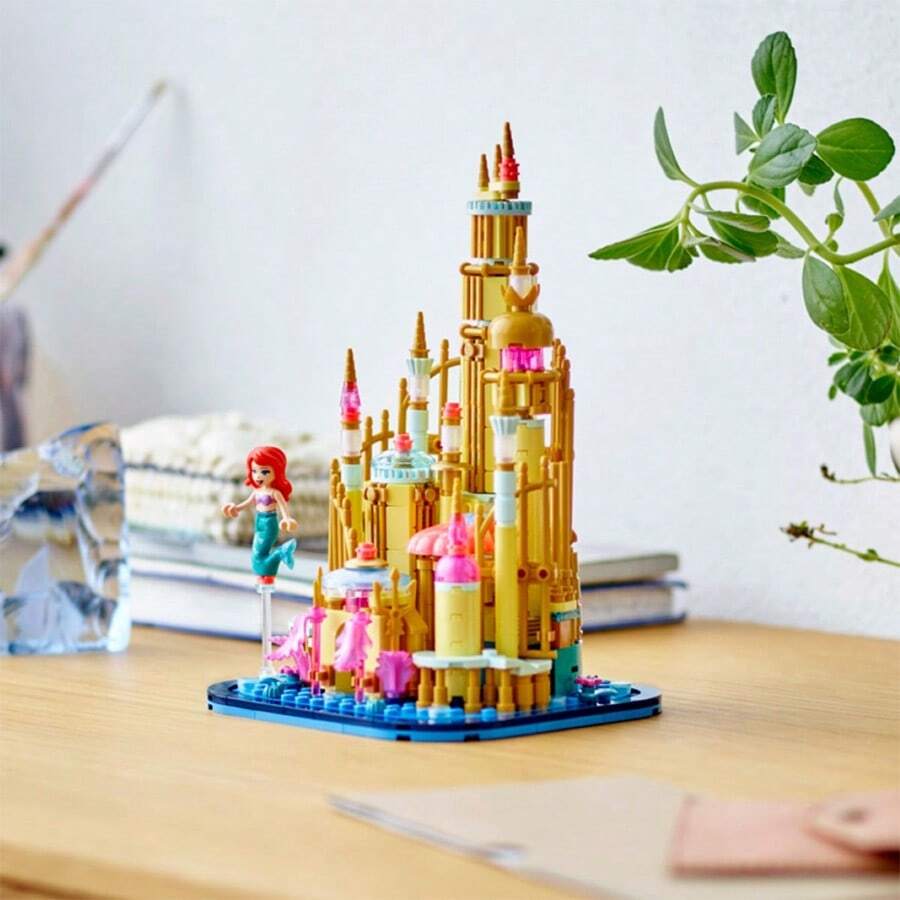 LEGO 40708 Mini Little Mermaid Castle Disney Princess Series Puzzle ...