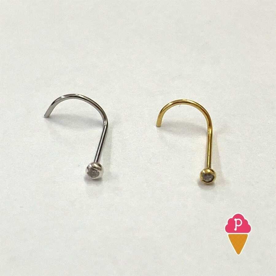 Micro Stone Nostril Nose Piercing | SHEIN USA