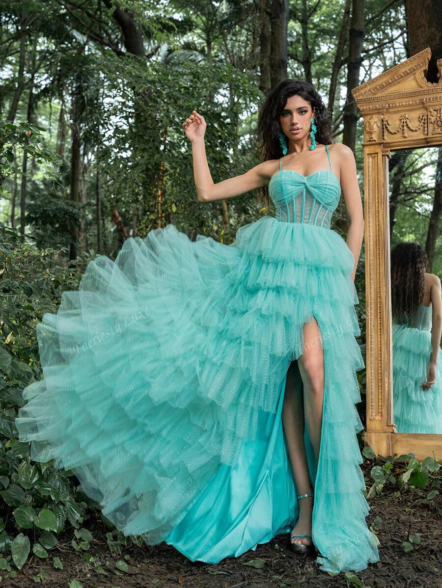 Faeriesty Women Formal & Evening Dresses Elegant Prom Wedding Guest Gown, For Graduation, Dinner ...