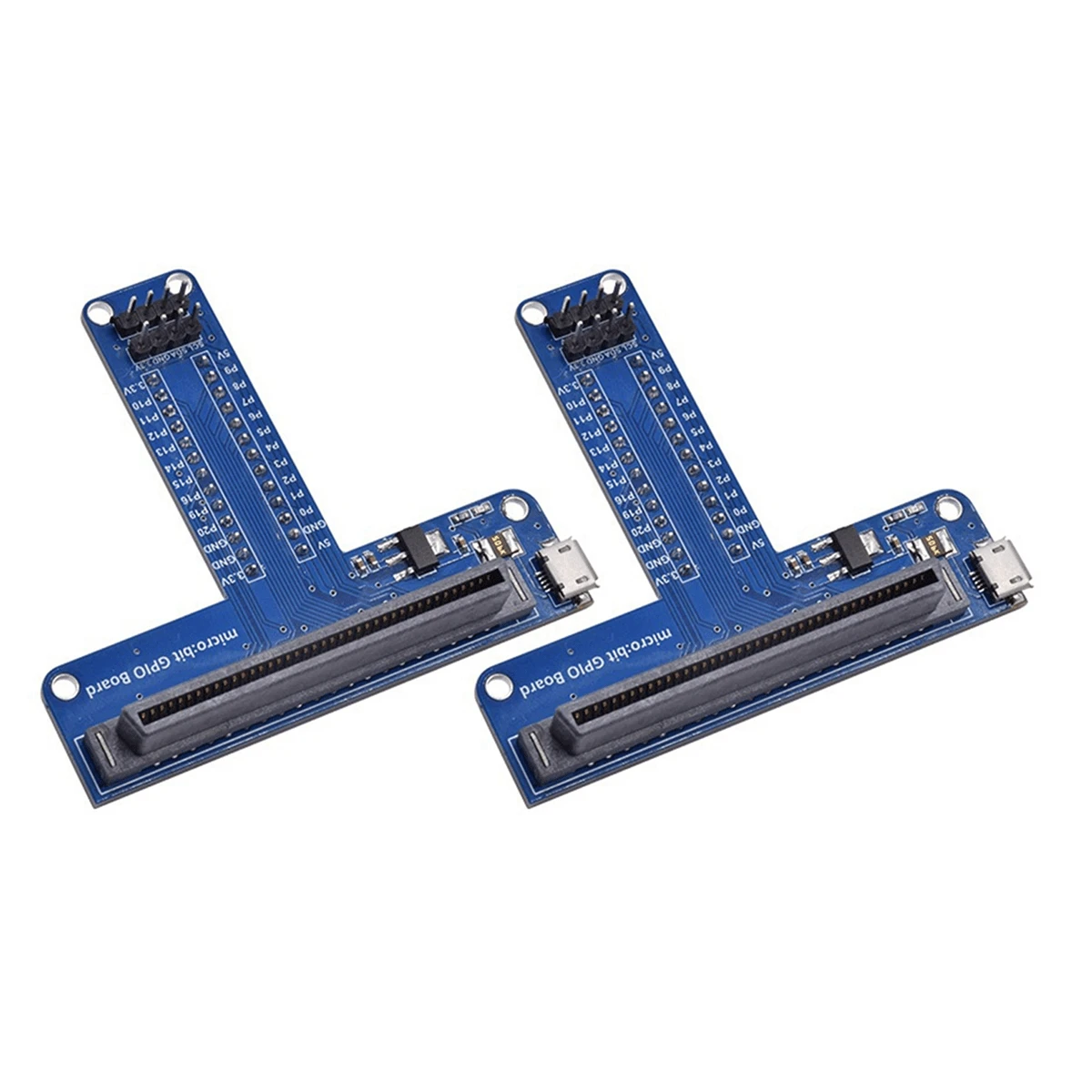 2x T Type Expansion Adapter For Microbit Breadboard Python Graphical Programming Interface Bbc