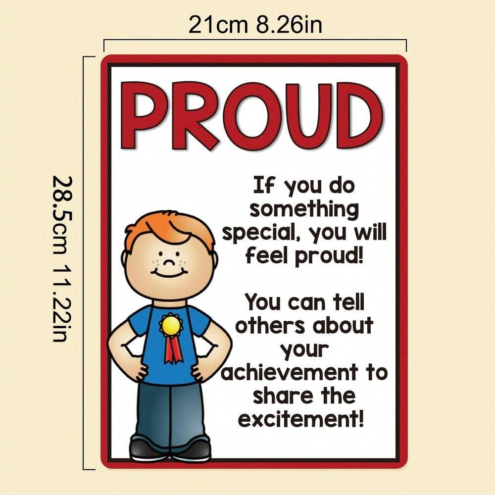 10 PCS Emotion Posters Calming Posters Emotion Chart For Kids Feeling ...