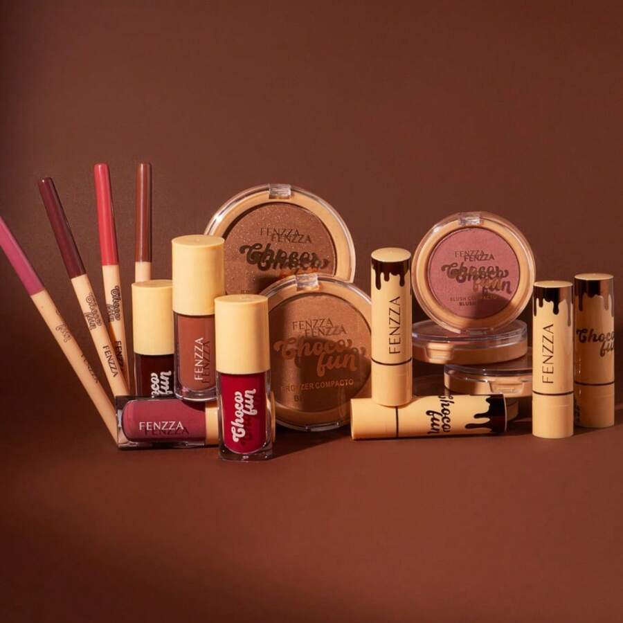 Blush Choco Fun Fenzza - Escolha seu tipo | SHEIN Brasil