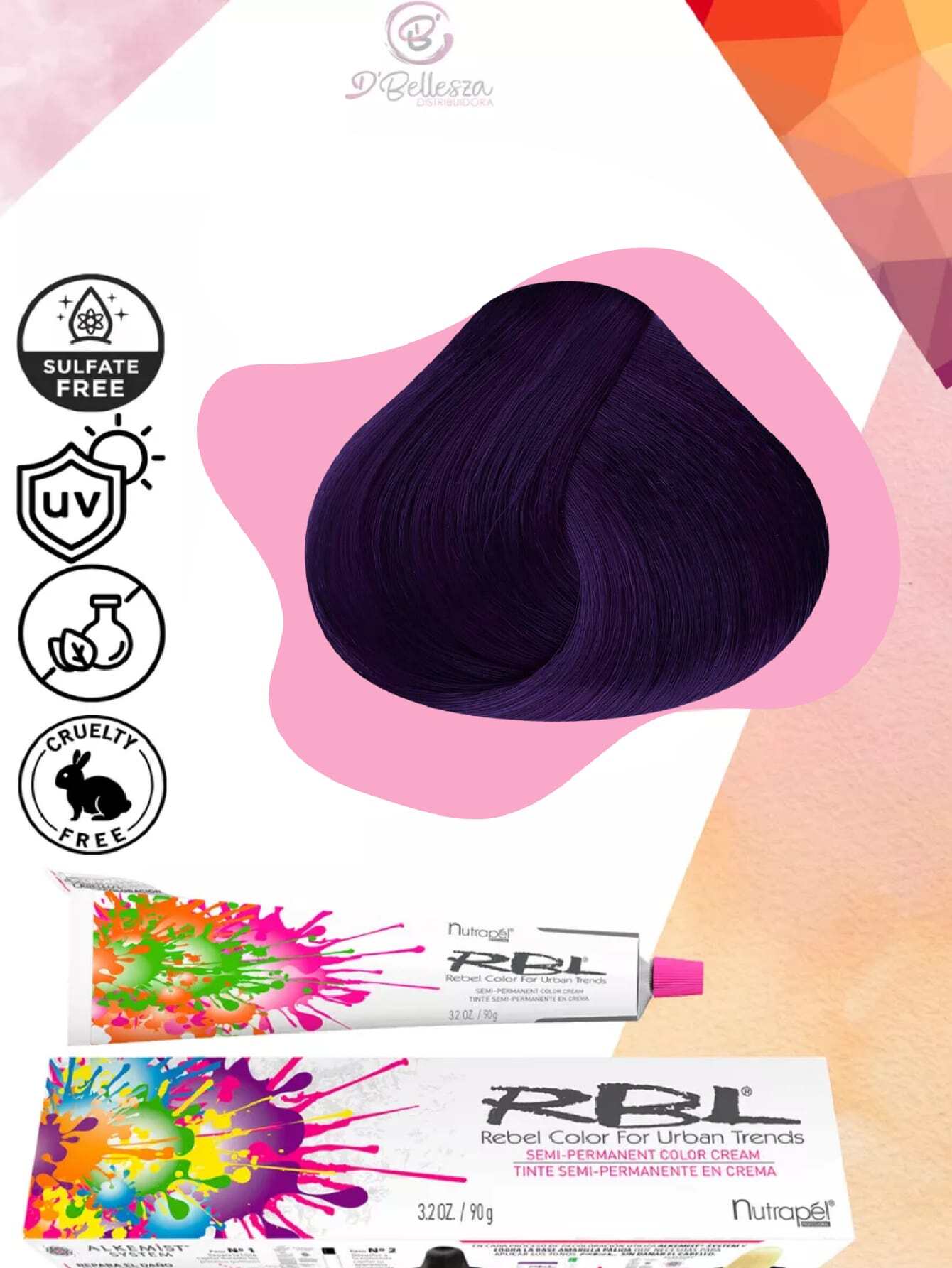 Nutrapel Semi Permanent Dye RBL Fantasy Shades Super Pigmented | SHEIN USA