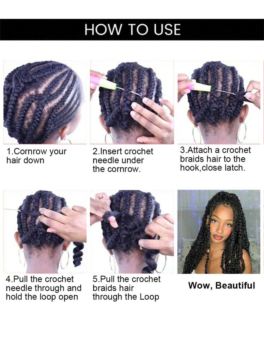 Ombre Pre Stretched Braiding Hair, 30 Inch-1/2/8 Packs Silky Color ...