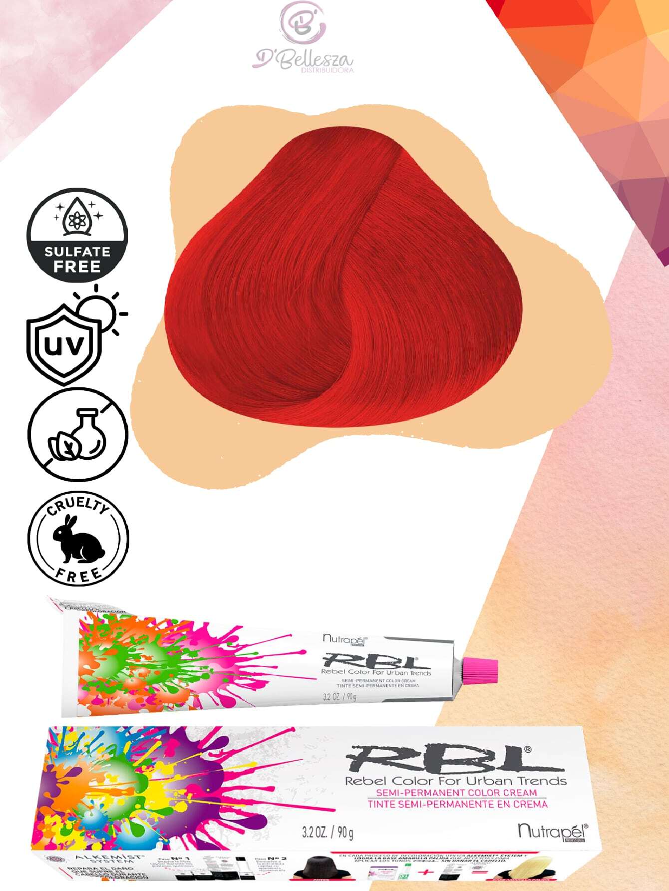 Nutrapel Semi Permanent Dye RBL Fantasy Shades Super Pigmented | SHEIN USA