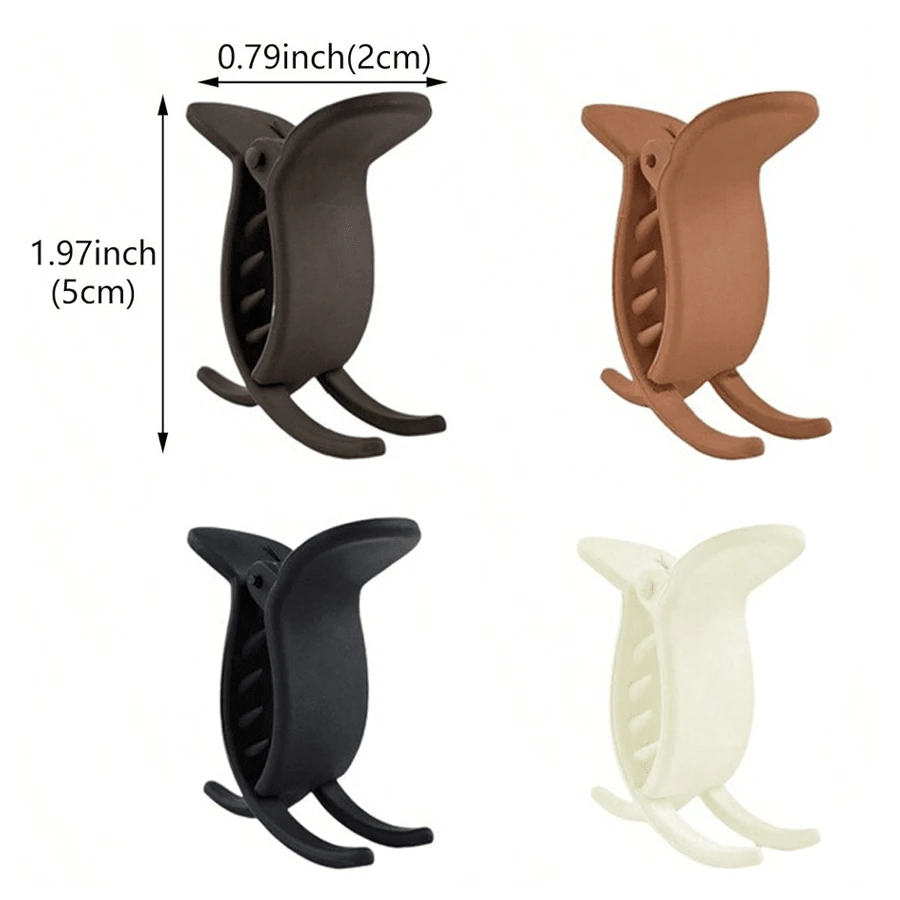 Three Tooth Frosted Small Grip Clip, Simple And Fashionable, Versatile ...