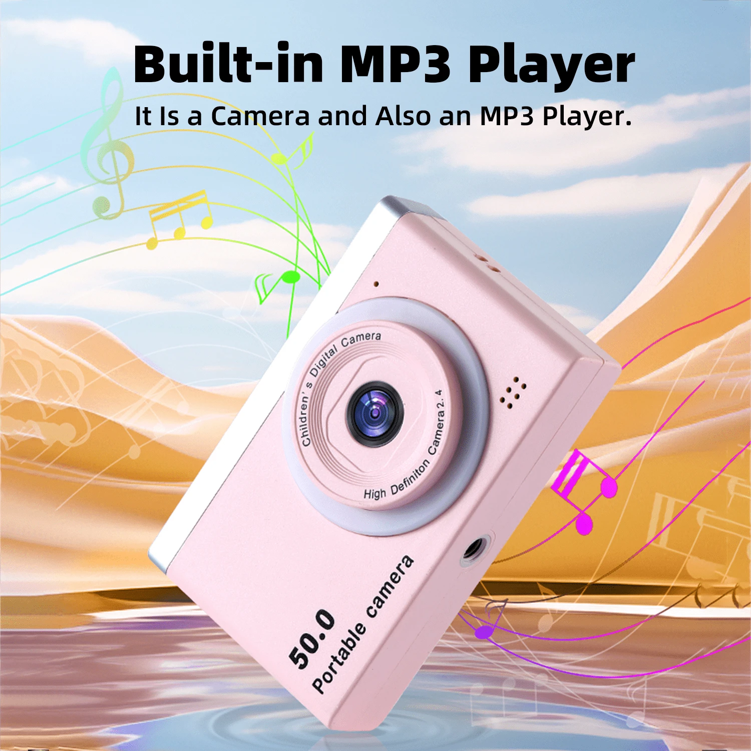 Upgrade Digital Camera, 1080P Digital Point And Shoot Camera With 8X ...